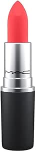 Amazon.com : MAC Powder Kiss Lipstick # Mandarin O : Beauty & Personal Care