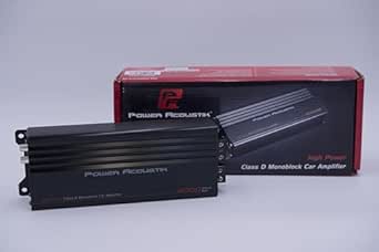 Amazon.com: Power Acoustik Class D Monoblock Amplifier – 4000 Watt ...