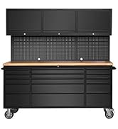 Amazon.com: SINDA 72 Inch Tool Chest with Drawers and Wheels Mobile ...
