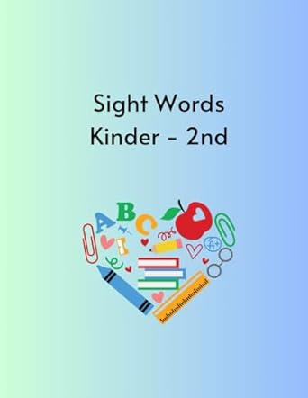 Sight Words - Kinder - 2nd - in color: Studios, Inkspire: 9798882184048 ...