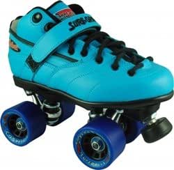 Amazon.com: Blue Sure Grip Rebel Superfly Cosmic Roller Skates ...