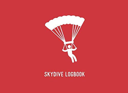 Skydive Log: Logbook For 200 Jumps: SpreadWingsBooks: 9781090633828 ...