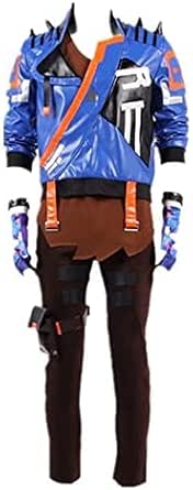 Amazon.com: ECMRAD Game For Valorant Yoru Cosplay Character Costume Men ...