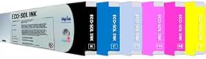 Amazon.com: ECO-SOL MAX Ink Cartridge 440ML Set 6 pcs (CMYK LC-LM ...