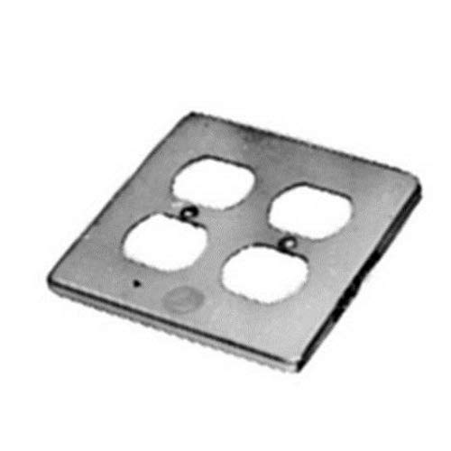Appleton FSK-2DR-A FS/FD Duplex Receptacle Cover, 2-Gang, Aluminum ...