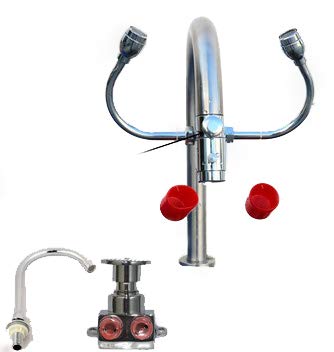 Buy CGOLDENWALL Faucet-ed Eyewash Station Emergency Eyewash Unit ...