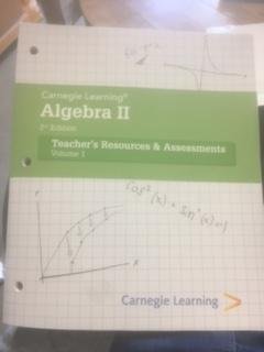 Carnegie Learning Algebra II - TRA Volume 1: unknown author: Amazon.com ...