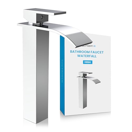 Bchlein High Tap for The Bathroom in Waterfall Design, Extra High ...