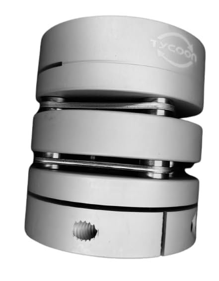 Tycoon Motor Shaft Disc Diaphragm Coupling | Stepped Double Disc Flange ...