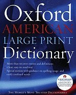 Oxford American Large Print Dictionary [HC,2005]: Oxford University ...