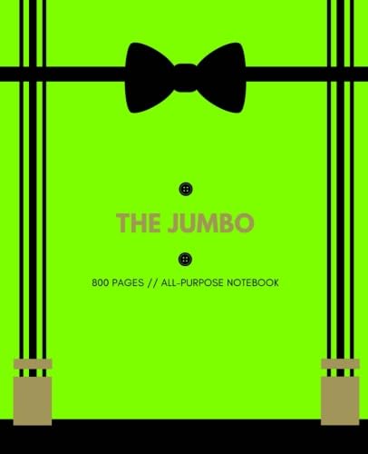 The Jumbo: Extra Large All-Purpose Notebook, 800 Lined Pages w/ Table ...