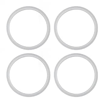 4pc High-Temp Silicone Washers Oxidation Proof Seals For Fermenters ...