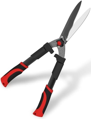 Amazon.com : WORKPRO Hedge Shears, 23'' Manual Hedge Trimmers with ...
