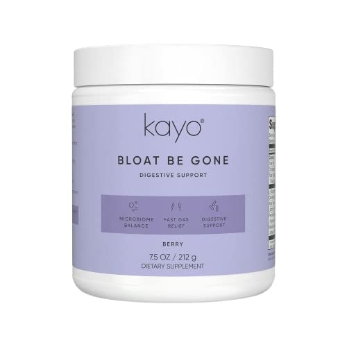 Amazon.com : Kayo Bloat Be Gone All Natural Digestive Support ...