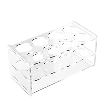 8 Holes Test Tube Rack,Transparent Acrylic Test Rack 50ML : Amazon.co ...