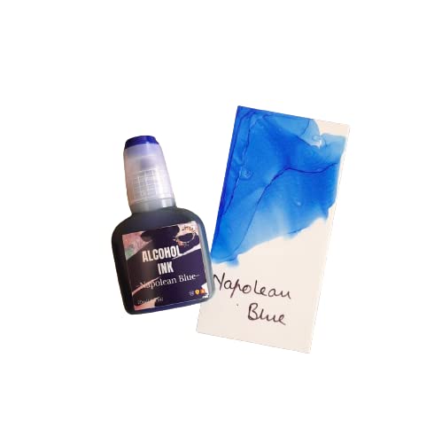 Get Inspired Alcohol Ink Napoleon Blue 20ml by Get Inspired for Alcohol ...