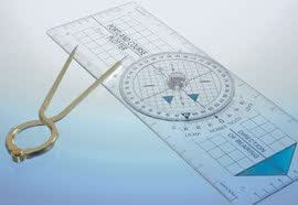 Amazon.com : Blundell Harling The Portland Course Plotter Kit: Portland Course Plotter with 7 ...
