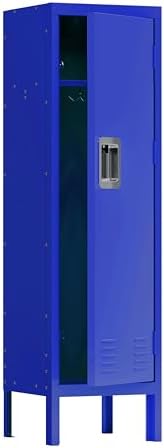 Amazon.com: Metal Storage Locker Cabinet with Door, Steel Wardrobe ...