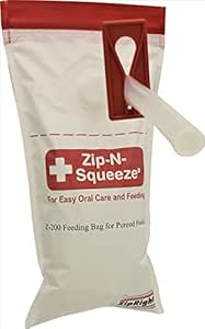 Amazon.com: Zip-N-Squeeze (12 oz. for pureed food) Z-200 Resealable ...