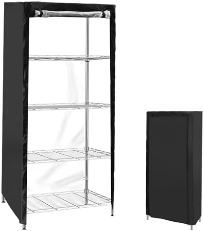 Amazon.com: MABCIRY Shelf Cover, Waterproof Storage Shelving Unit Cover ...