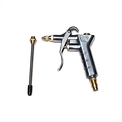 Boter 2-Way Air Blow Gun with Brass Adjustable Air Flow Nozzle and ...