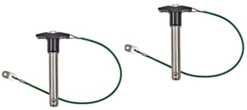 Amazon.com: BA Products TP-58-x2, Set of 2, 5/8" x 3" T Pin, Hitch Pin ...
