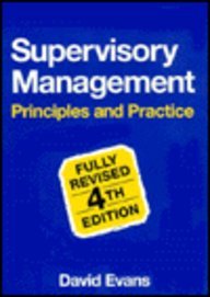 Supervisory Management: Evans, David: 9780304331314: Amazon.com: Books