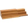 Amazon.com: Lipper International 8807 Bamboo Wood Expandable 3-Tier ...