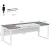 Amazon.com: Tribesigns 63" Modern Conference Table with Splicing Board ...