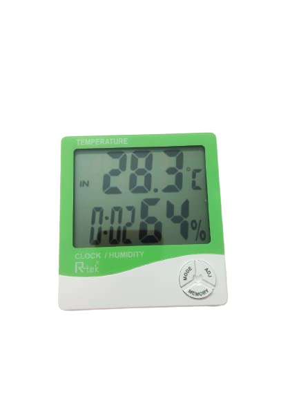 R - TEK Digital Thermometer Hygrometer (4) : Amazon.in: Garden & Outdoors