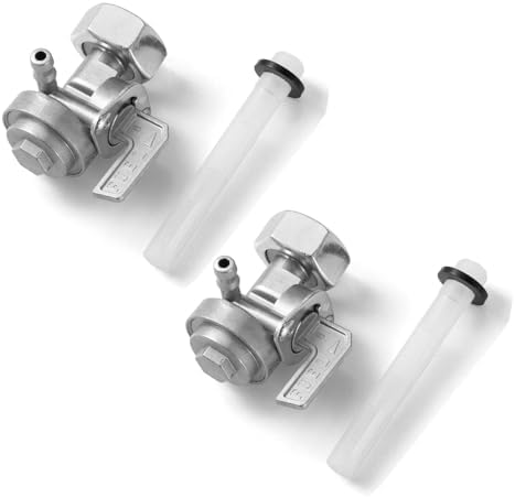 Amazon.com: 2pcs Petcock Fuel Tank Shut Off Valve Switch M16 x 1.5mm ...