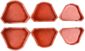 Amazon.com: 6PCS Lab Model Former Base Molds Base Set Plaster Mold Base ...