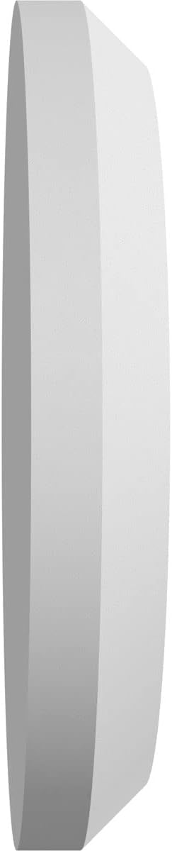 Ekena Millwork ROSP050X033X050DAL10 Roseta estándar con borde biselado ...