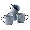 Amazon.com: famiware Coffee Mug Set of 4, Annecy 14 oz Ceramic Reusable ...
