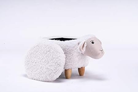 Amazon.com: Home 2 Office Sheep Ottoman with Storage for Bedroom ...
