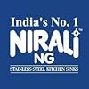 Nirali Ecm - Nirali Popular Range - Grace Plain Large (Glossy) Stainless Steel Sink (24 X 18 ...