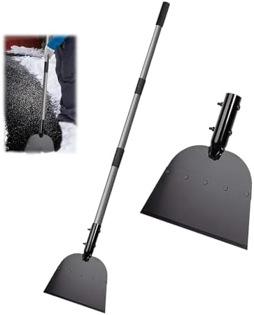 Amazon.com : Walensee Flat Shovel,Snow Shovel, Ice Scraper, 54 inch ...