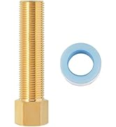 Amazon.com: Brass Pipe Fittings, SUNGATOR 1/2 Inch Male x 1/2 Inch ...