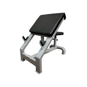 MAC-8010A Preacher Curl Flat Bench with Olympic rod Holder, Bicep Curl ...