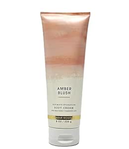 Amazon.com : Bath and Body Amber Blush Ultimate Hydration Body Cream ...