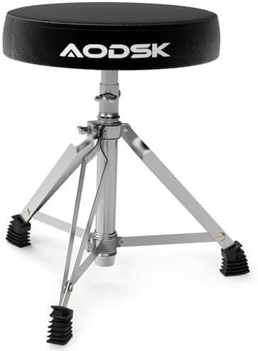 Amazon.com: Flexzion Drummer Throne - Padded Drum Stool for Adults ...