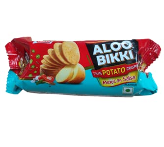 PARLE ALOO BIKKI THIN POTATO CRISPIES MEXICAN SALSA 76GM : Amazon.in ...