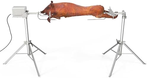 Amazon.com : Rotisserie Grill Kit, Electric Rotisserie Grill 176 Lbs ...