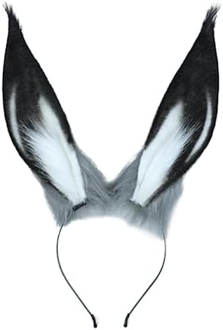 Unisex Cute Headband Horse Ears Shape Hair Hoop Plush Party Headpiece ...