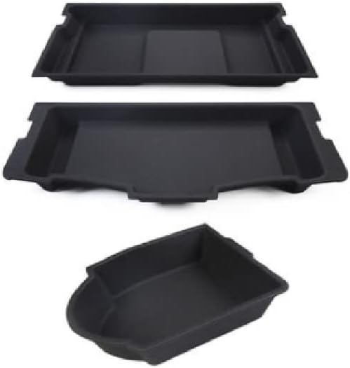 Amazon.com: JHO Rear Trunk Storage Tray Cargo Organizer Box Compatible ...