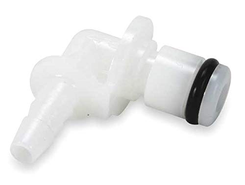 CPC (Colder) PLCD23006 Quick-Disconnect Hose Barb Elbow Insert; Valved ...