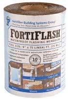 CRL 40 mil 9" x 75' Fortifiber FortiFlash® Waterproof Flashing ...