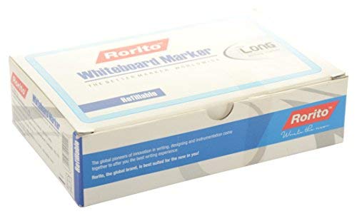 Rorito WBM Jumbo Whiteboard Marker (Blue) - Pack of 10 : Amazon.in ...
