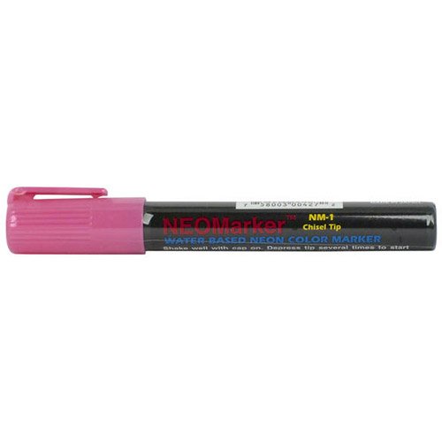 Amazon.com: R&T Enterprises Pink Chisel Tip Neo Marker : Office Products