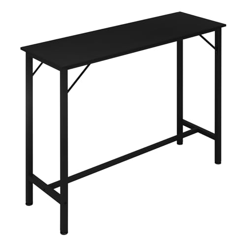 Mesa alta negra tipo barra con taburetes - Descubre las opciones de ...